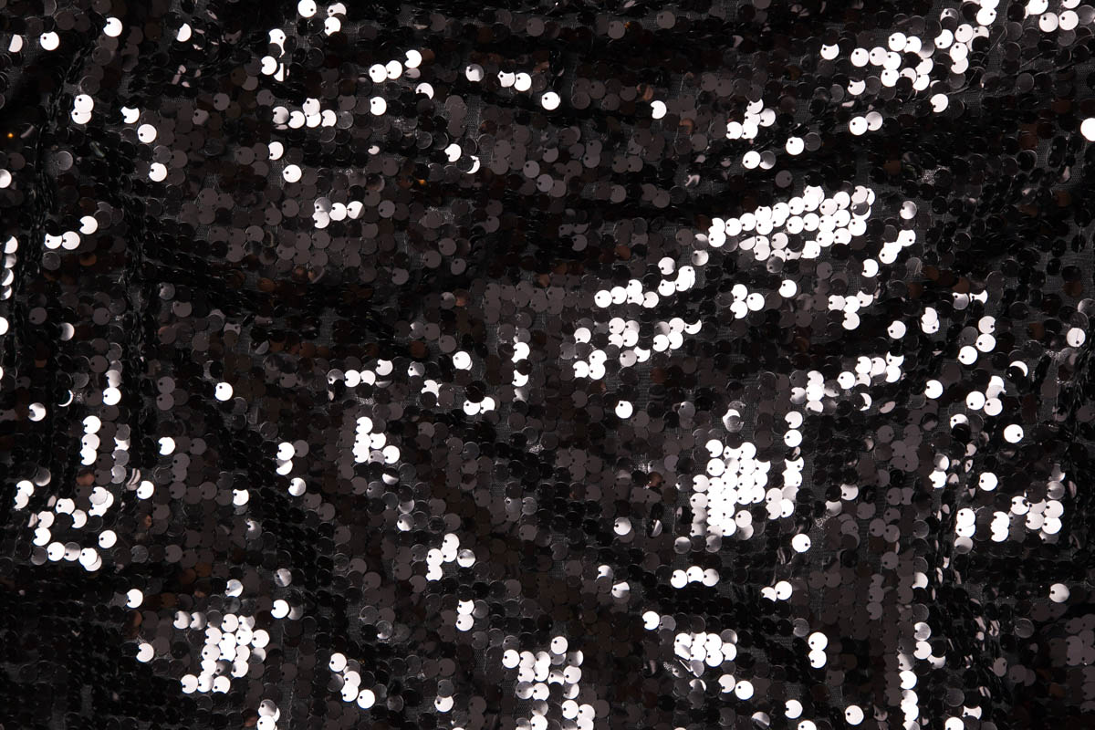 Black Mesh Sequin - Ashley and Company