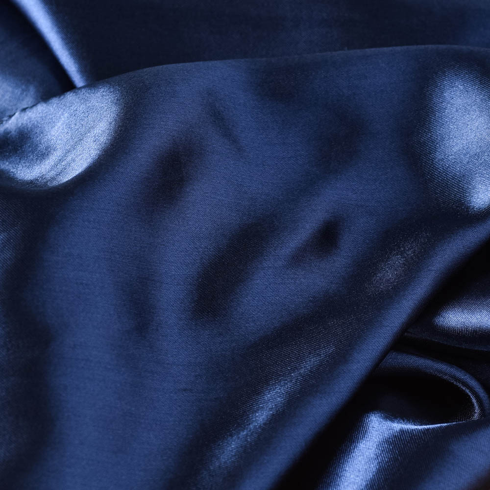 Navy Satin - Ashley and Company