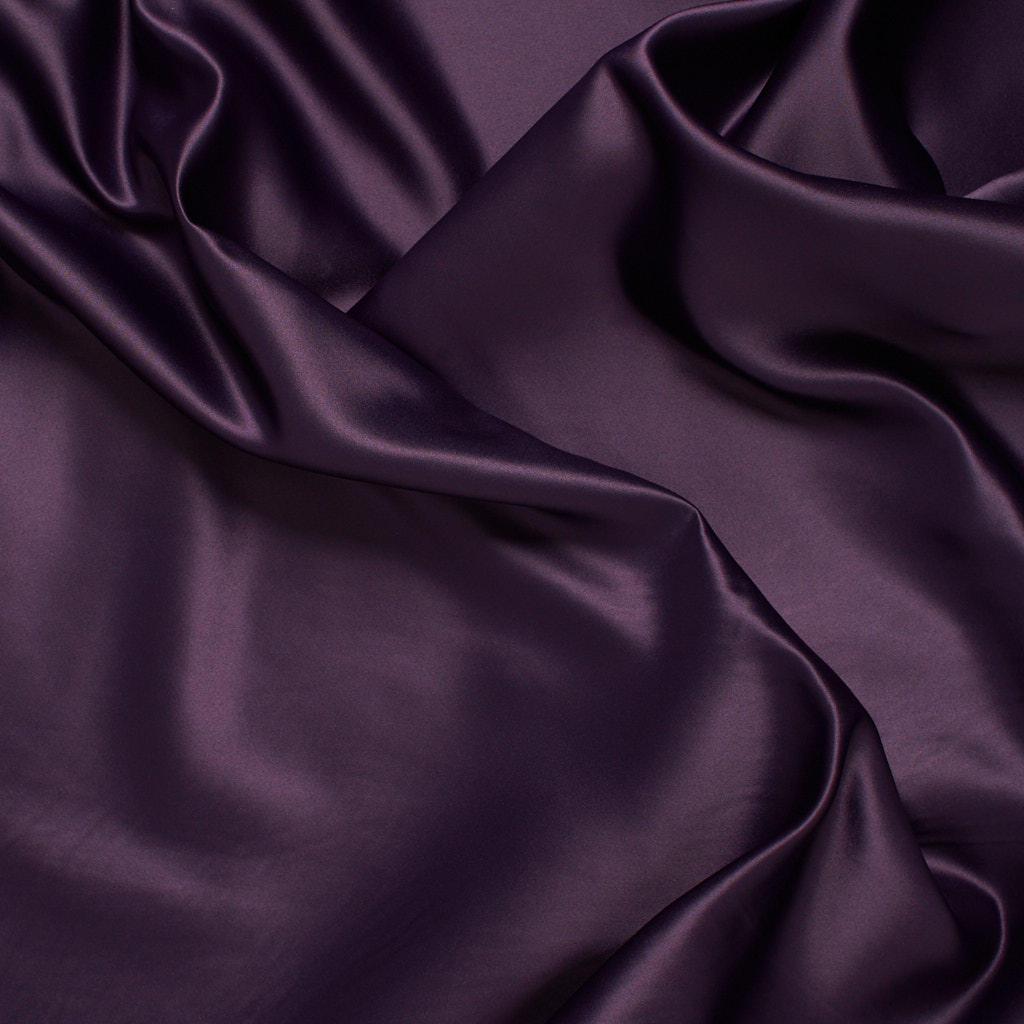 Plum Matte Satin - Ashley and Company